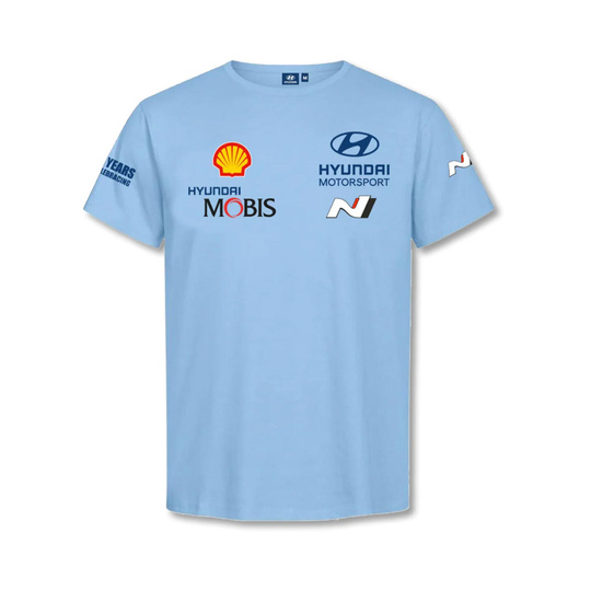 Hyundai Motorsport Rally Team Mens Design T-Shirt | Clothing \ T-shirts ...