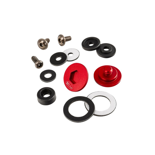 Bell Europe helmets visor pivot kit SE03/SE05 red | Racewear \ Helmets ...