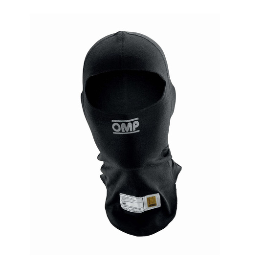 OMP Italy TECNICA EVO Balaclava black (FIA) Black | Racewear \ Underwear Shop by Team ...