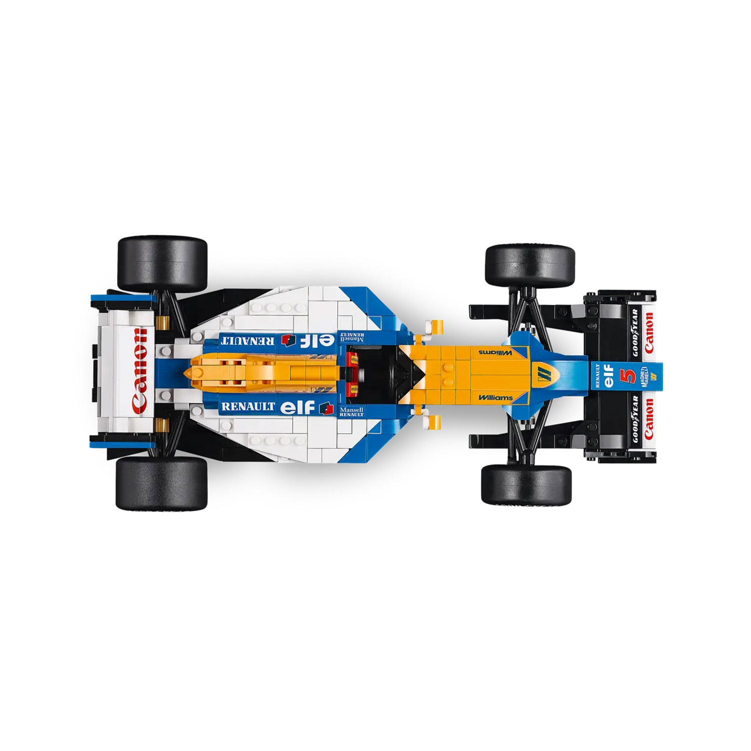 LEGO ICONS Williams Racing FW14B & Nigel Mansell Model Car from LEGO ...
