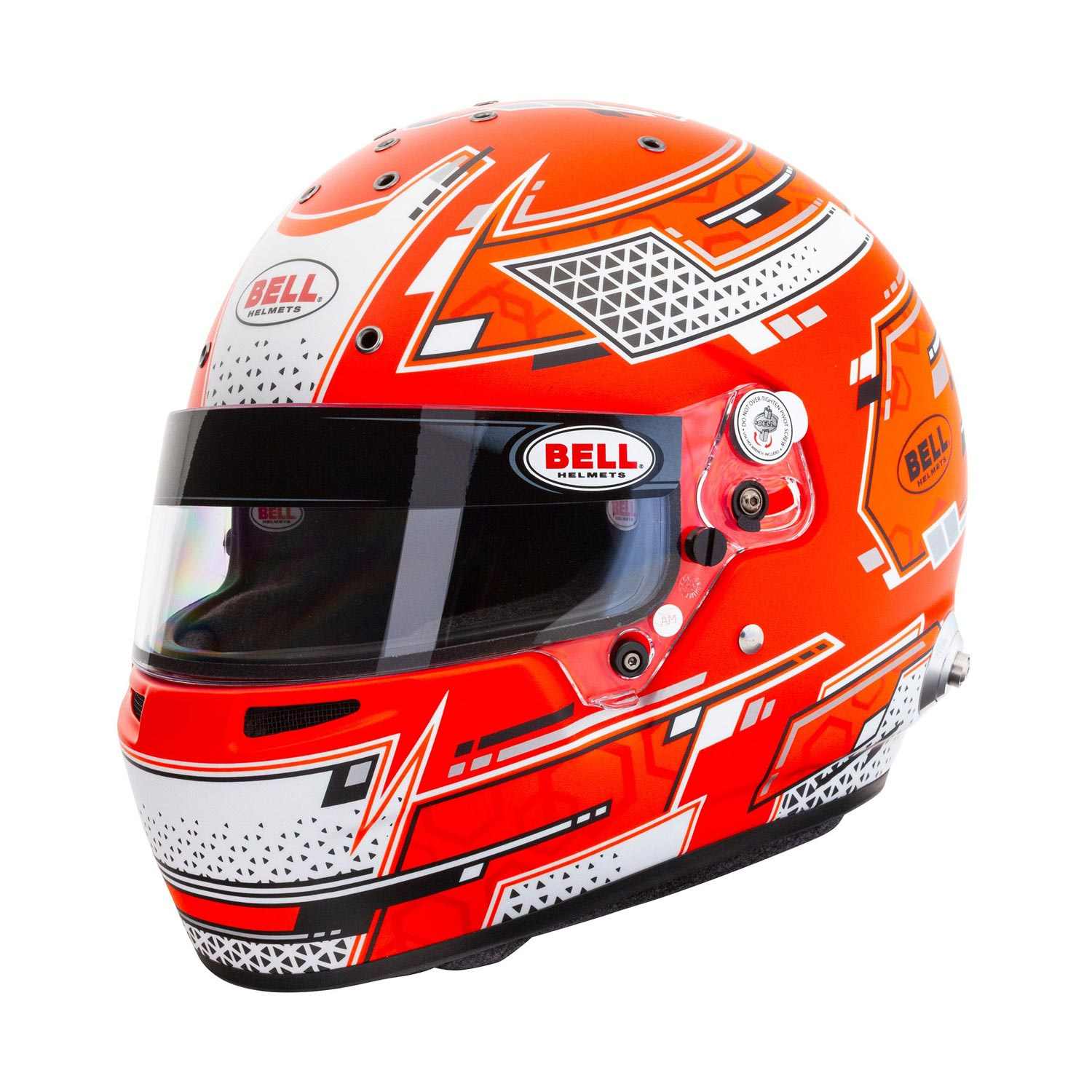 Bell USA RS7 PRO Stamina Full Face Helmet Red (FIA homologation ...