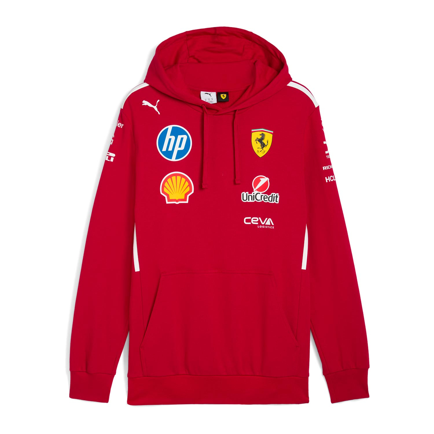 2025 Scuderia Ferrari F1 Kids Team Hoody ((701232820001)) - Top Racing Shop