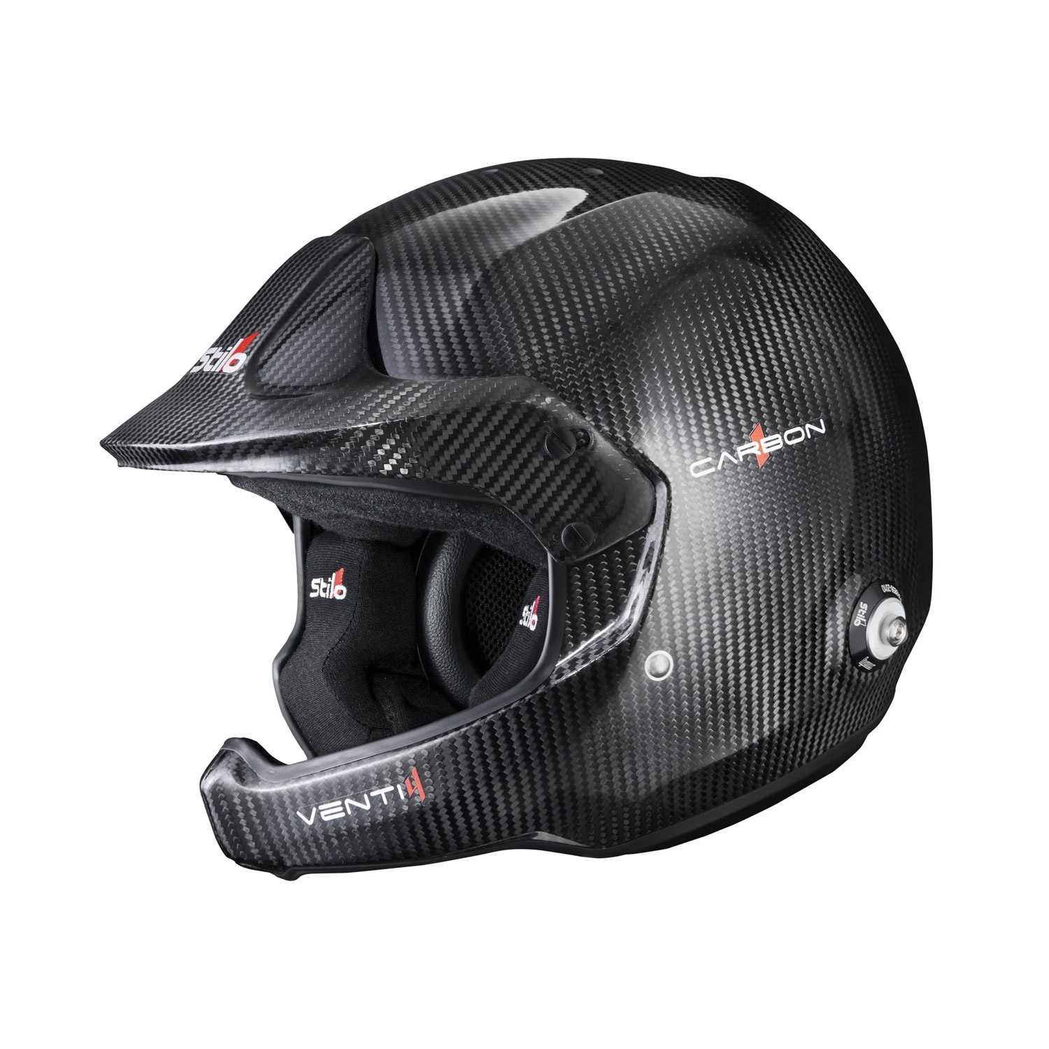 Stilo Venti4 WRC Carbon Rally Open Face Helmet (FIA) ((AA0224BG1V ...