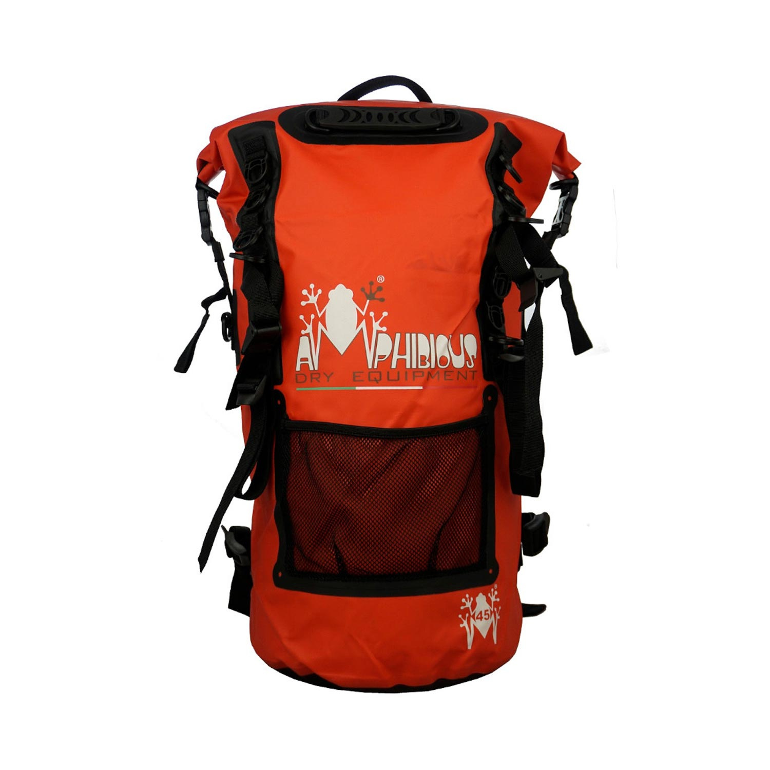 Amphibious Italy QUOTA 45 Waterproof Backpack red ((ZSA-2045-03)) - Top ...