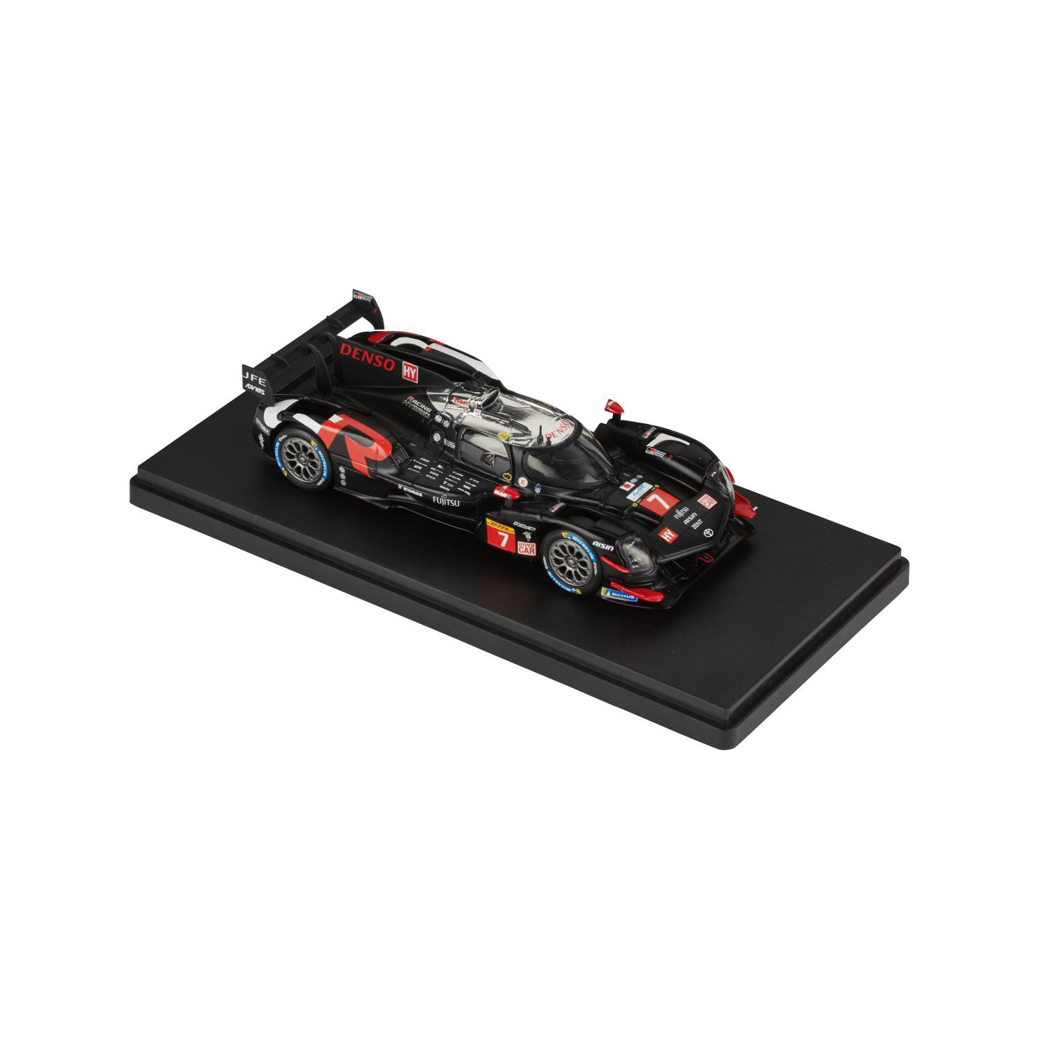 Toyota Gazoo Racing WEC 1:43 GR 010 Hybrid Qatar Model Car ...