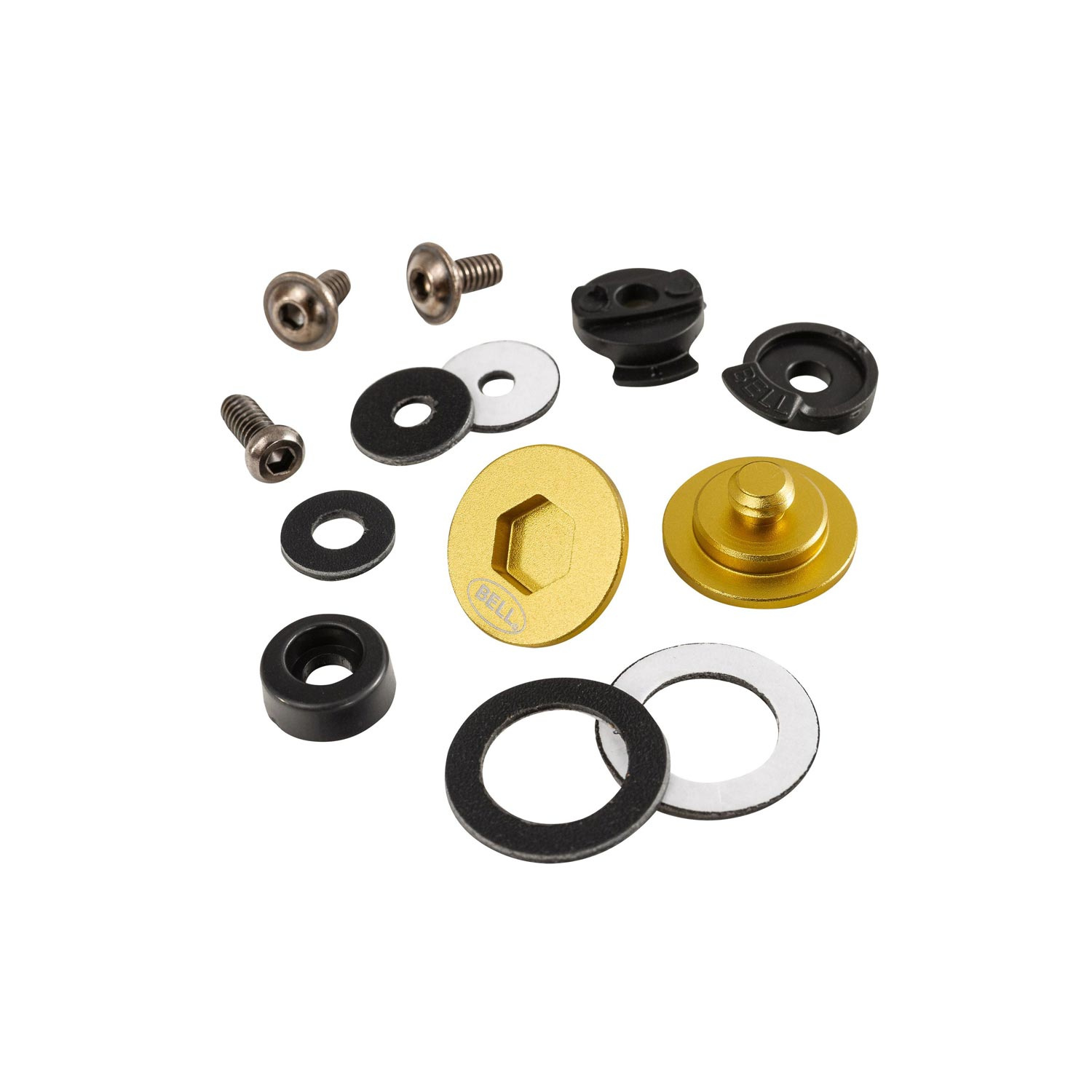 Bell Europe helmets visor pivot kit SE06/SE07 gold from Bell, product ...