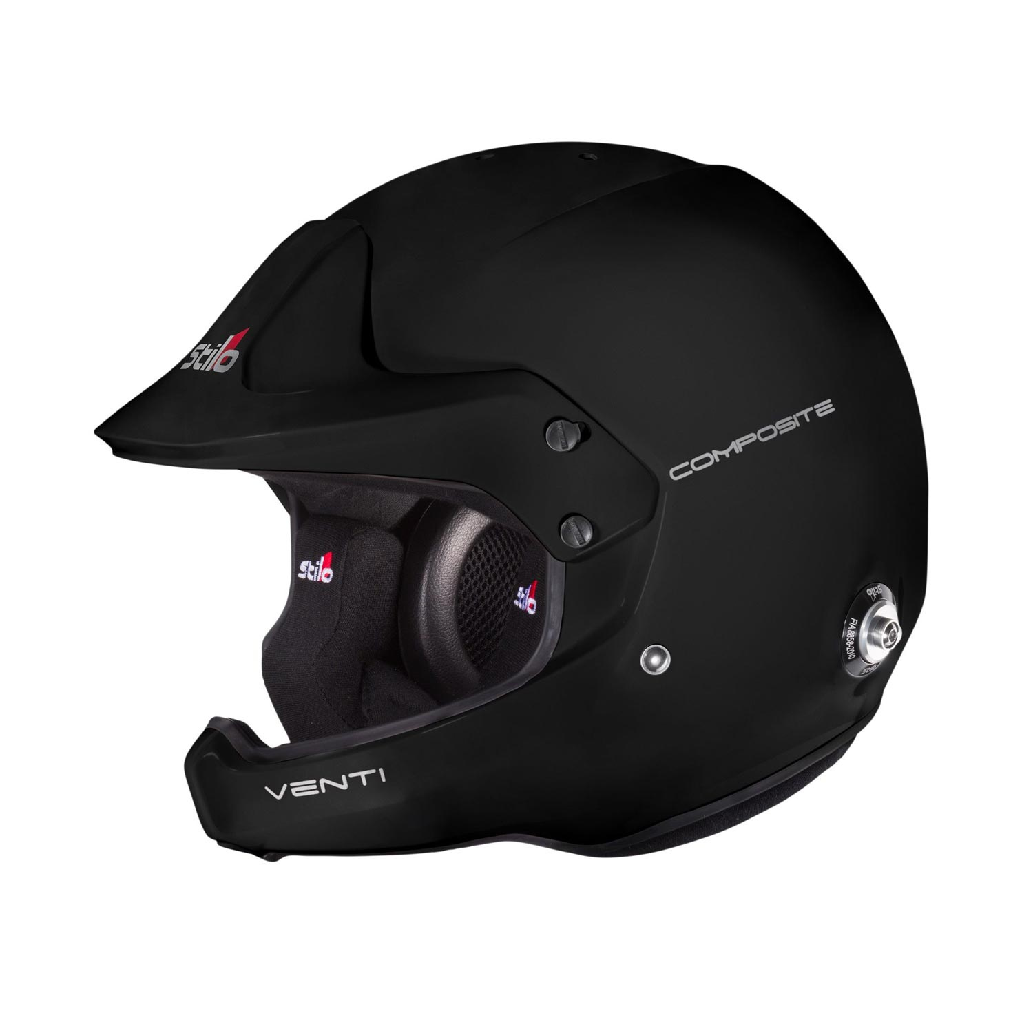Stilo Italy Venti WRC COMPOSITE Rally Helmet black (FIA-SNELL) | DRIVER ...