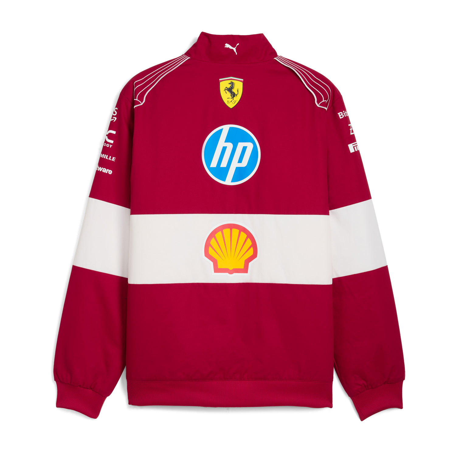 2025 Scuderia Ferrari Italy F1 Men's Vintage Bomber Team Jacket ...