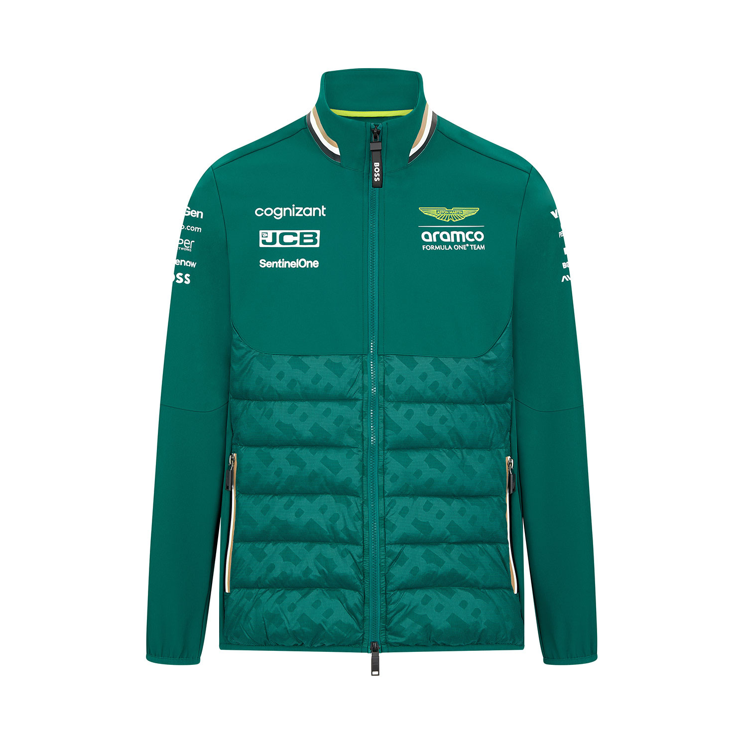 2024 Aston Martin Aramco F1 Men's Team Hybrid Jacket ((701229253001 ...