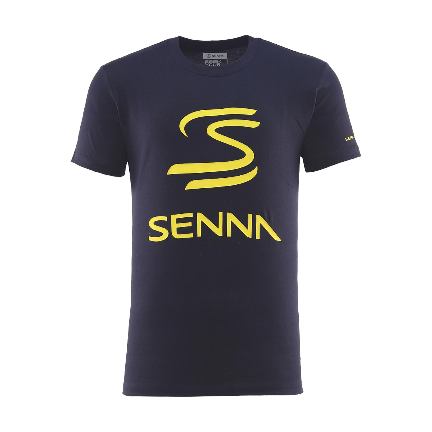 2025 Ayrton Senna F1 Collection Kids Legacy Logo T-Shirt ((ASLE01201NVY ...