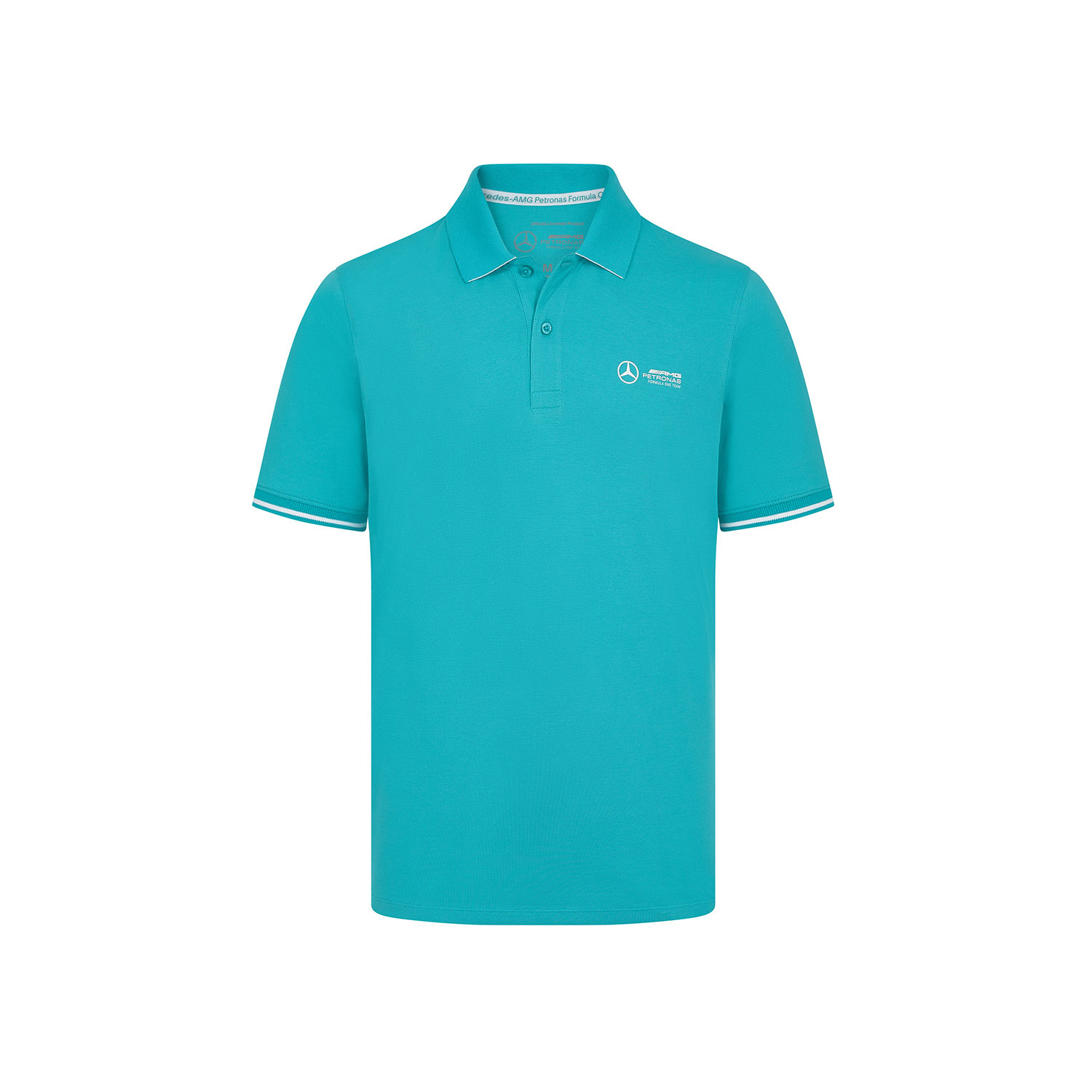 2024 Mercedes AMG Petronas F1 Men's Teal Polo | FORMULA 1 \ MERCEDES ...