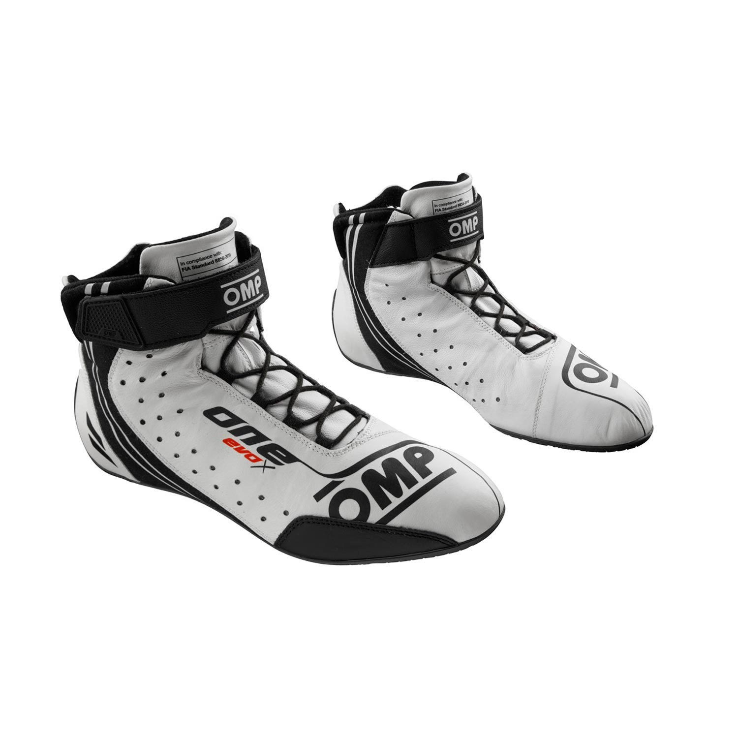 OMP Italy ONE EVO X MY24 Racing Shoes white (FIA) | DRIVER \ SHOES ...