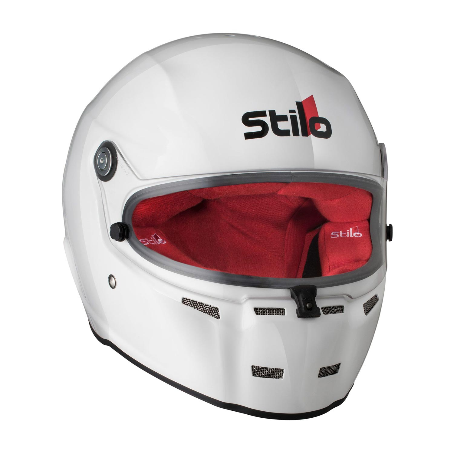 Stilo Italy ST5 CMR V3 Full Face Helmet White-Red ((AA0717AH2Psz0103 ...