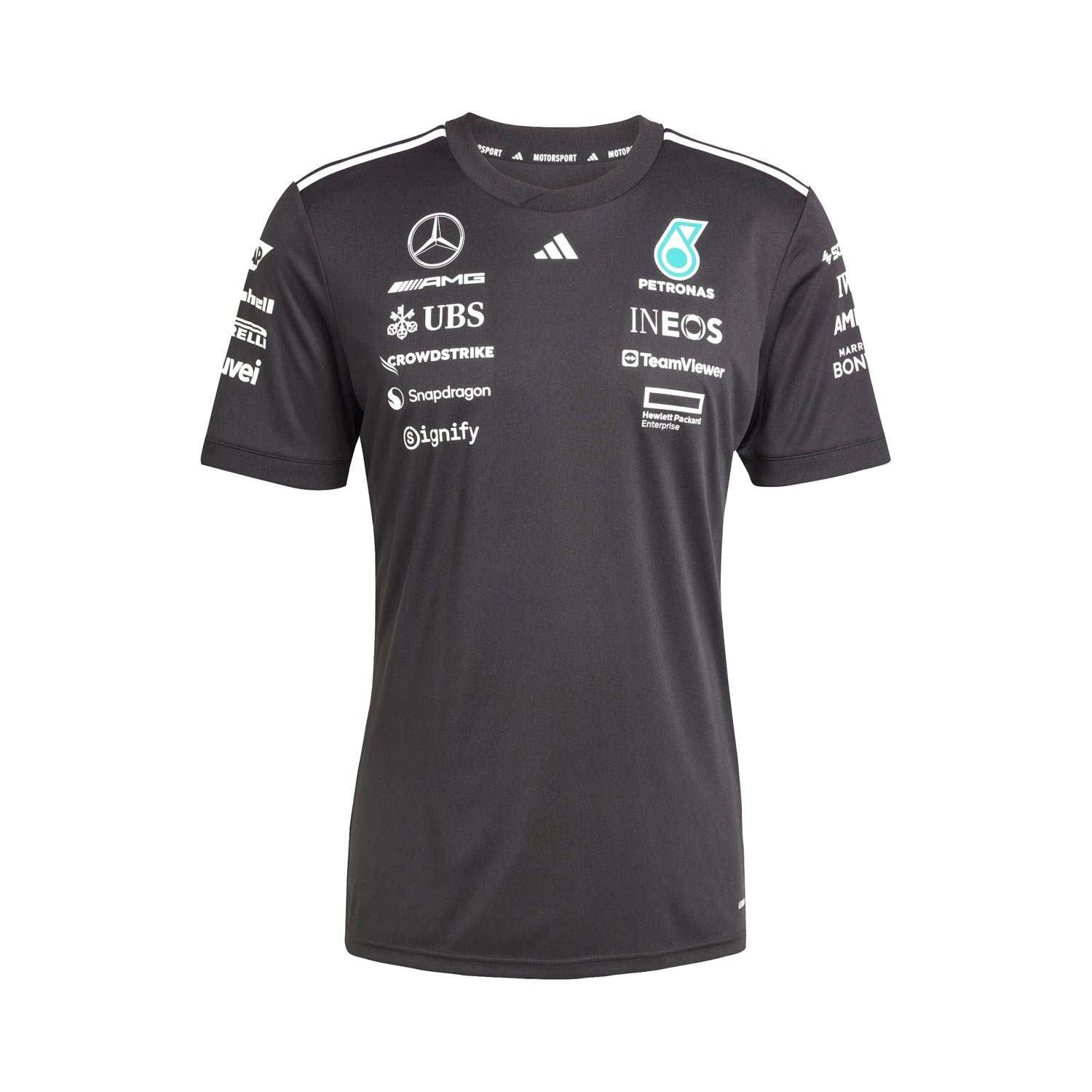 2025 Mercedes AMG Petronas F1 Mens Team T-shirt black | FORMULA 1 ...