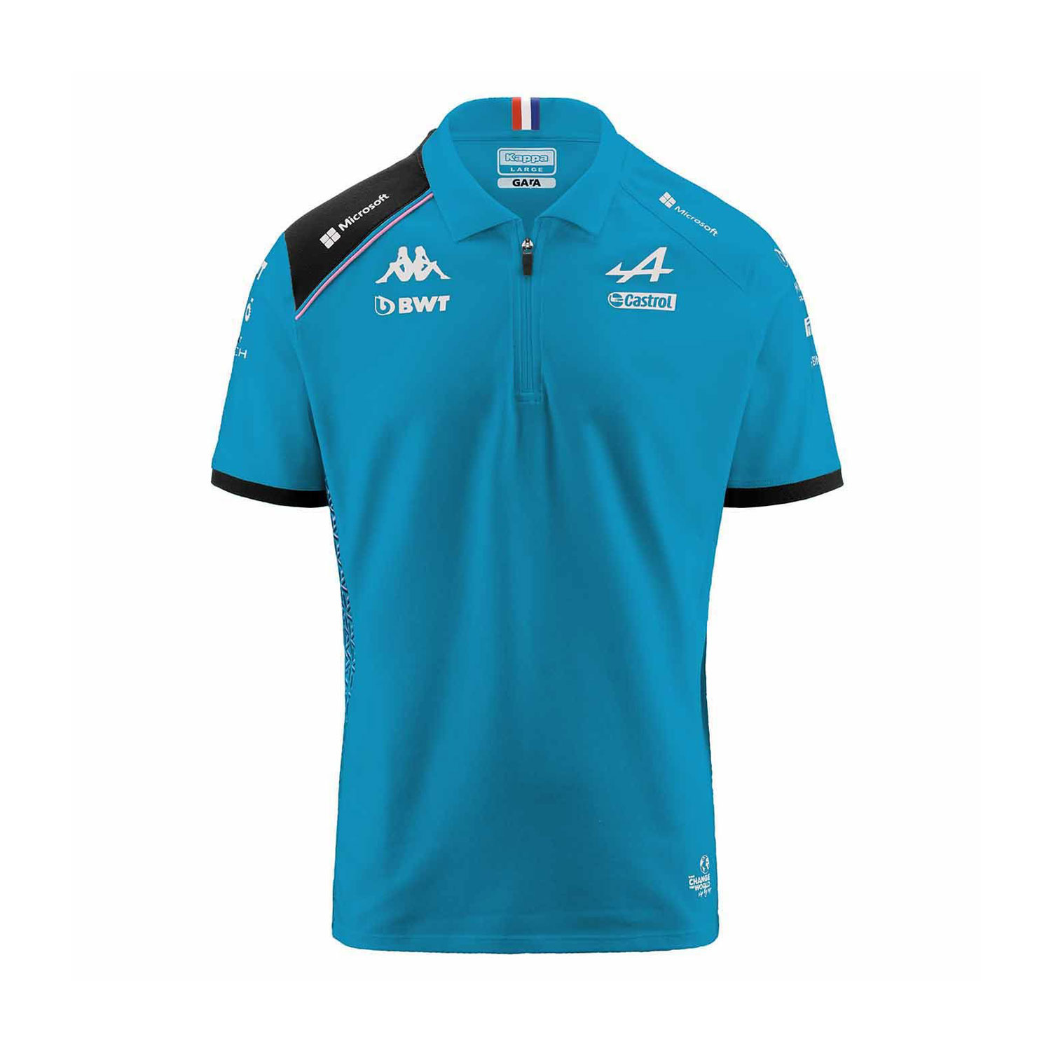 Buy Alpine F1 Team Men's Polo Shirt Race Team Blue Online - Top Racing Shop