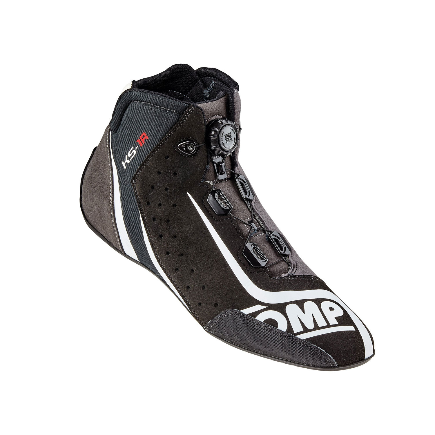 OMP Italy KS-1R Black - White Karting Shoes | DRIVER \ SHOES \ OMP ...