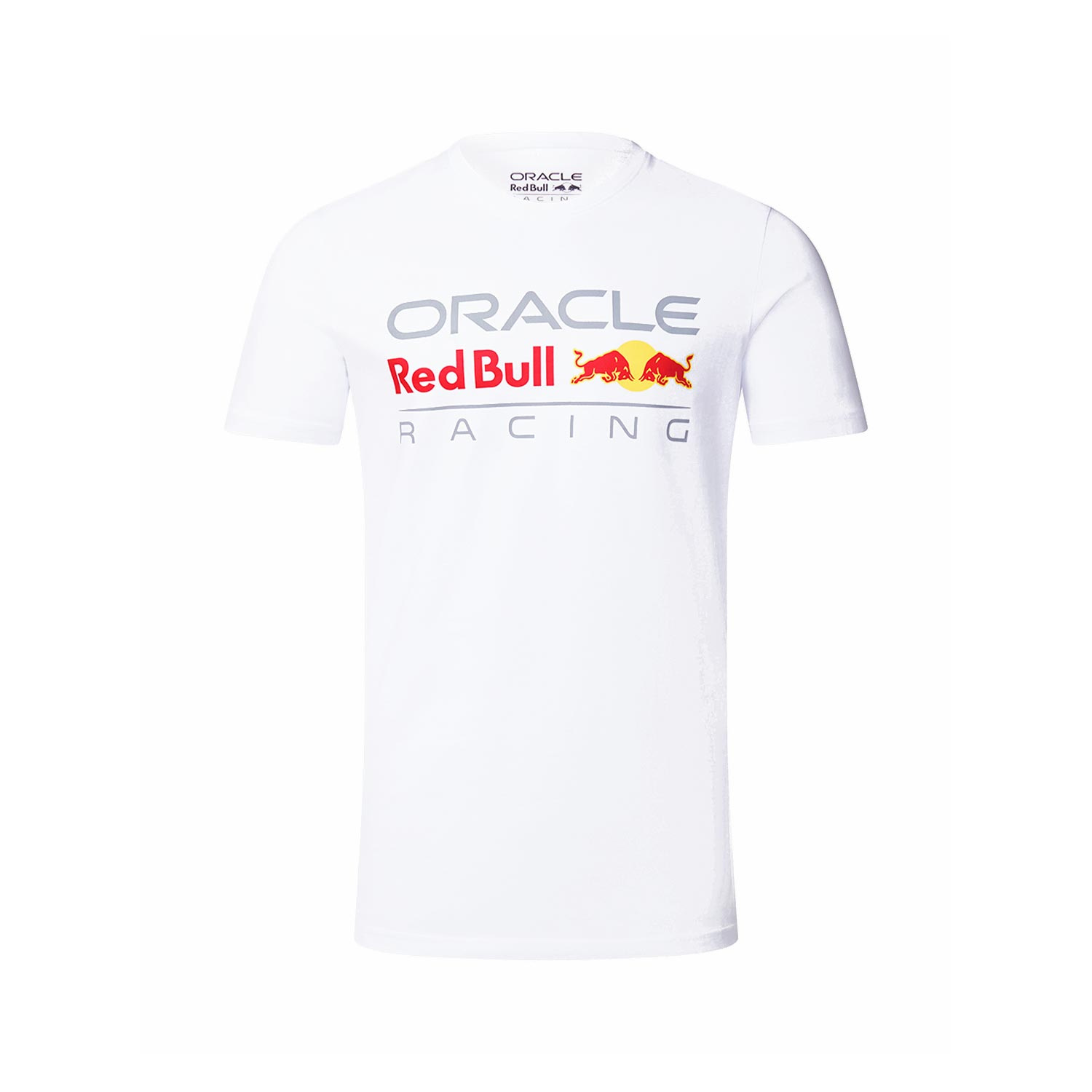 Buy Mens T-Shirt Large Logo white Red Bull Racing Online - Top Racing Shop