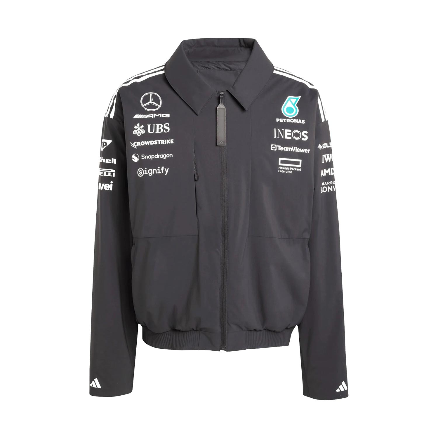 2025 Mercedes AMG Petronas F1 Mens Team Jacket | FORMULA 1 \ MERCEDES ...