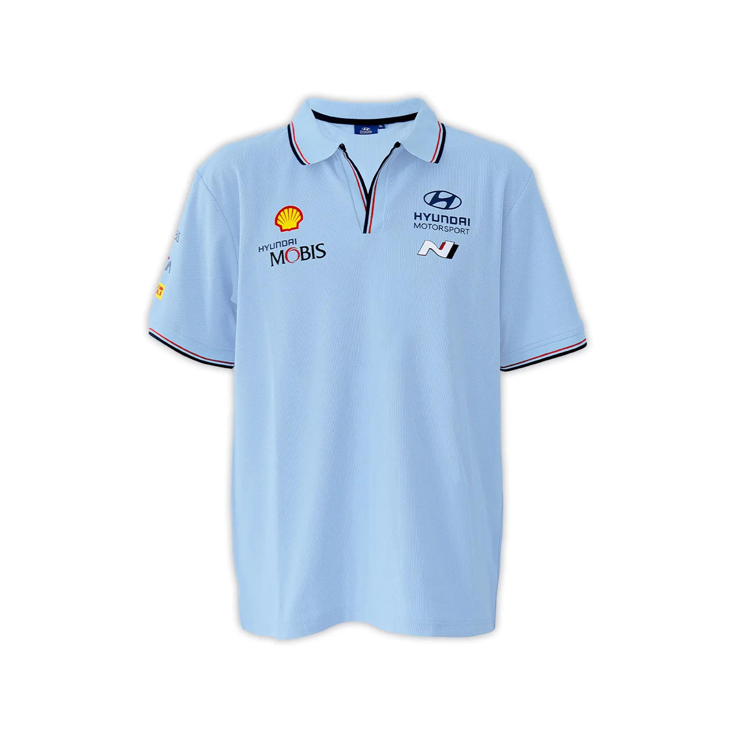Hyundai Motorsport Men's Polo Shirt Team WRC Blue | Clothing \ Polo ...