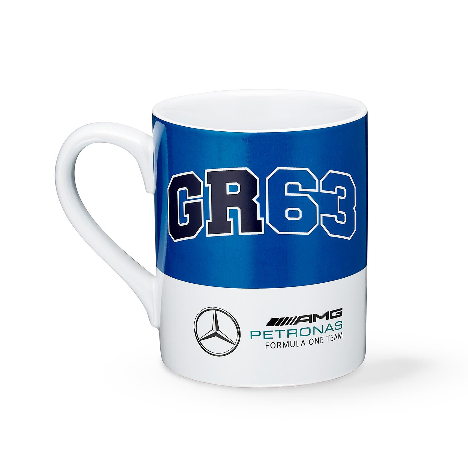 2023 Mercedes AMG F1 George Russell Logo blue Mug | Accessories ...