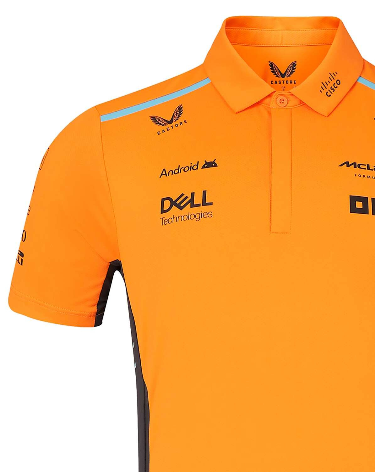 2024 McLaren F1 Men's Replica Team Polo | Clothing \ Polo Shirts Shop ...