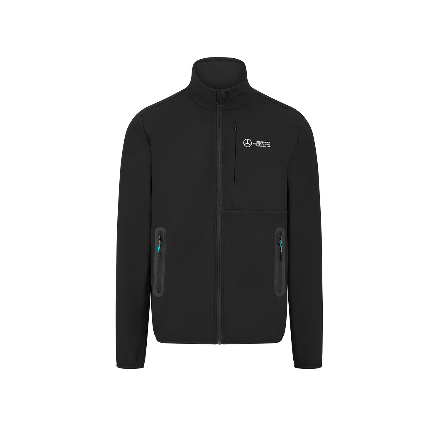 2024 Mercedes AMG Petronas F1 Men's Softshell | Clothing \ Wind Jackets Shop by Team \ Formula 1 ...