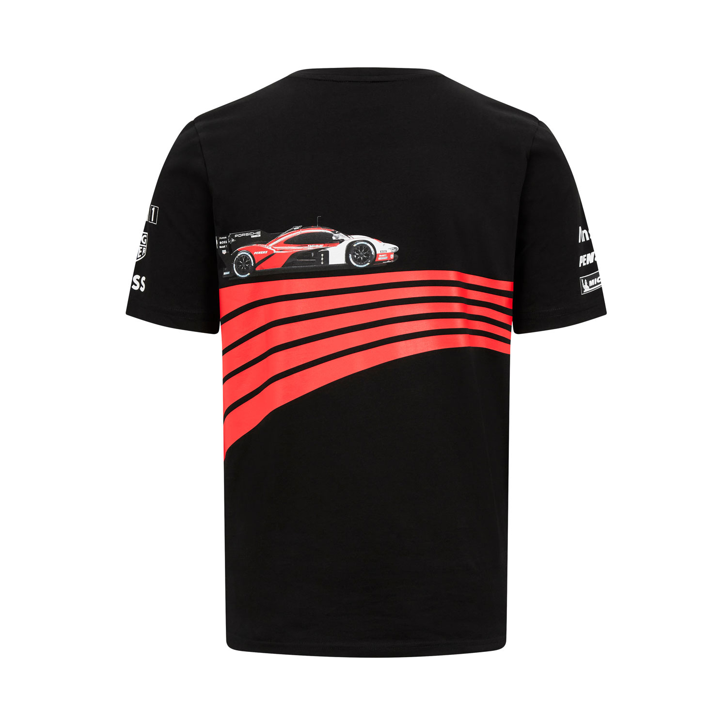 2024 Porsche Germany Motorsport Penske Logo t-shirt Black | Clothing ...