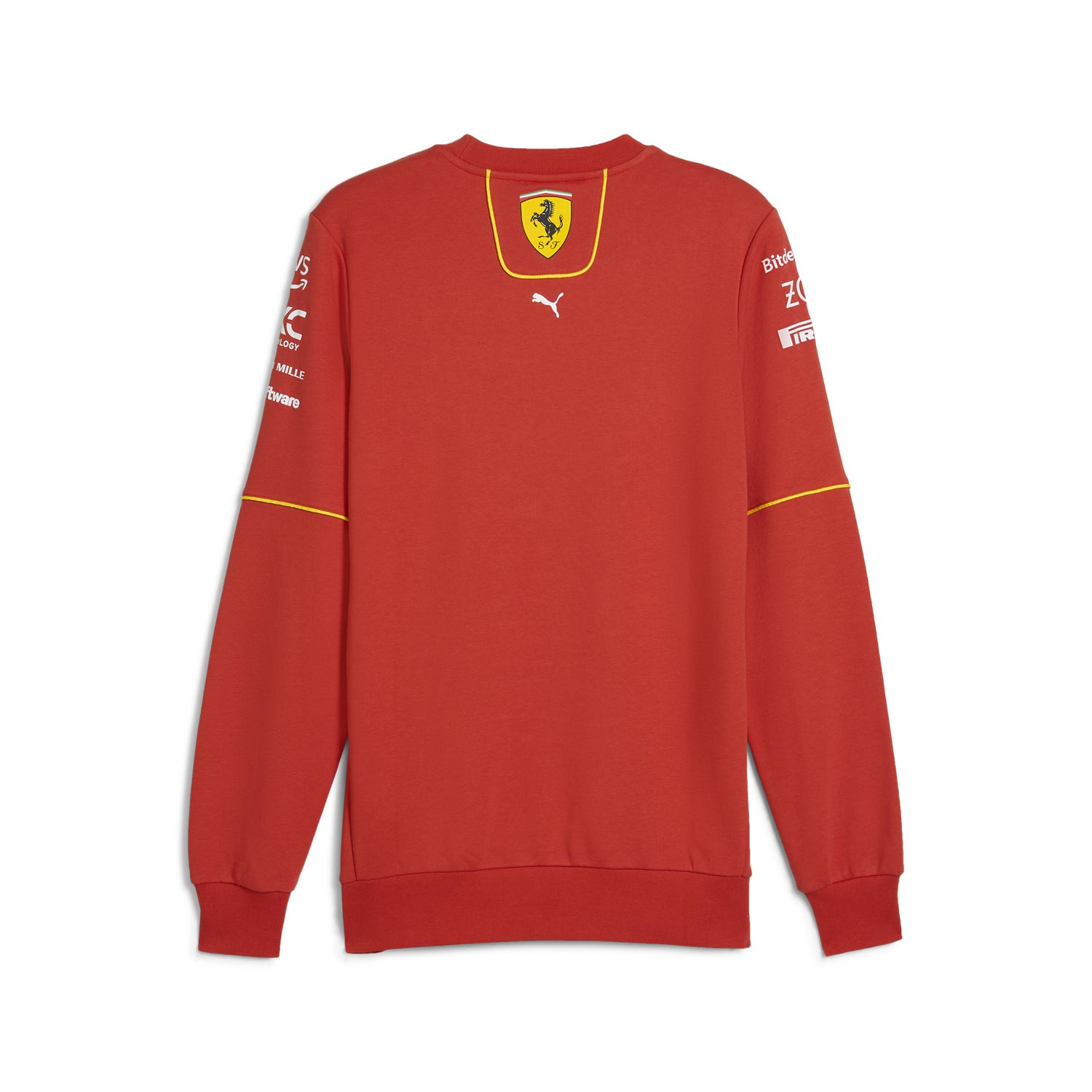 2024 Scuderia Ferrari F1 Men's Team Crew Neck Sweatshirt | Clothing ...