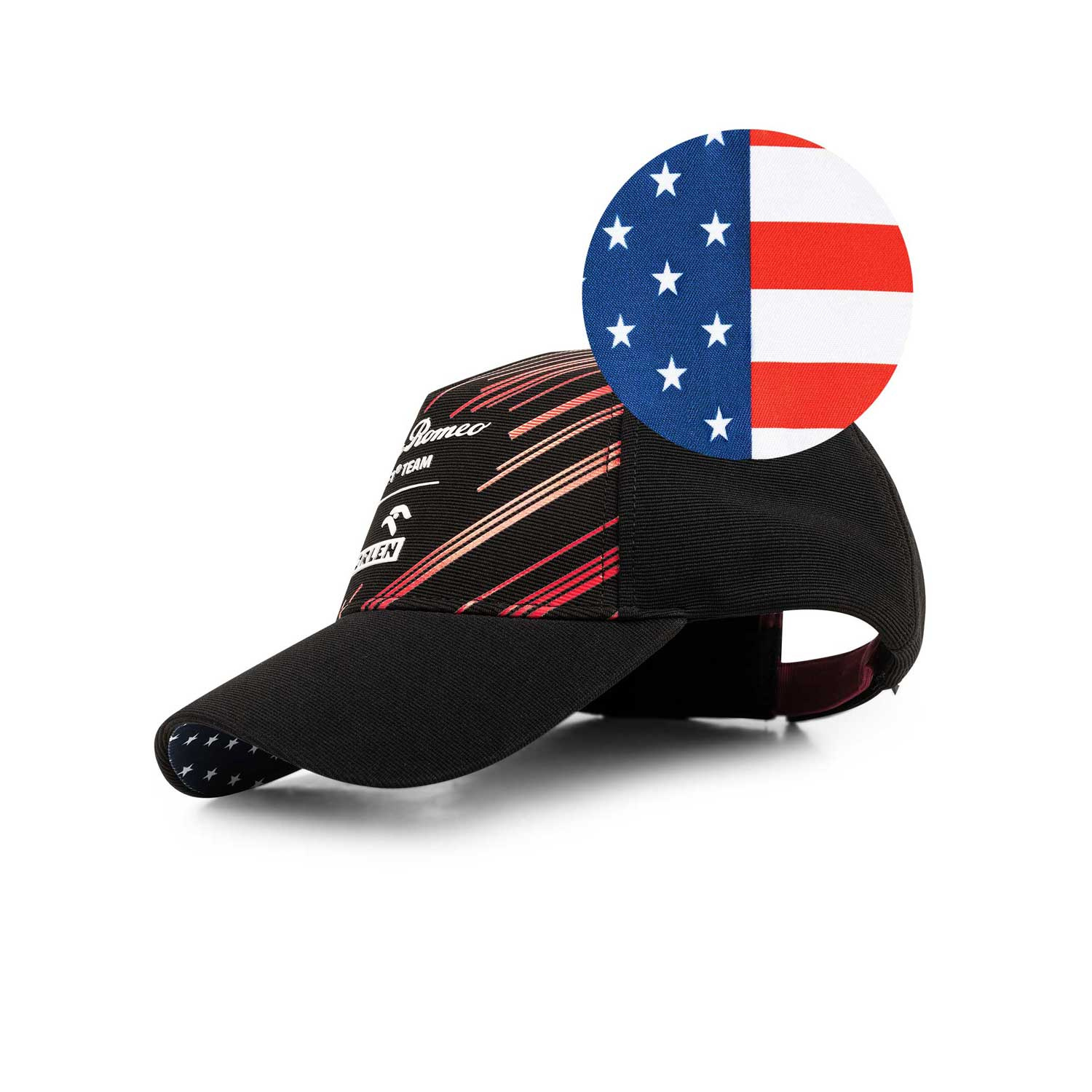 Alfa Romeo Racing Mens USA Baseball Cap | Clothing \ Caps Shop by Team ...