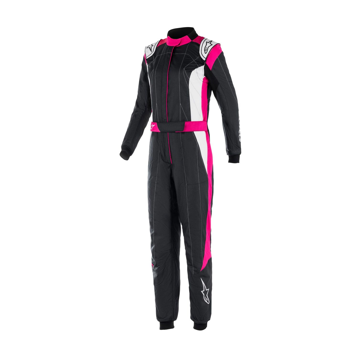Alpinestars Italy STELLA GP PRO COMP V2 Race Suit Black-Pink (FIA) Pink ...