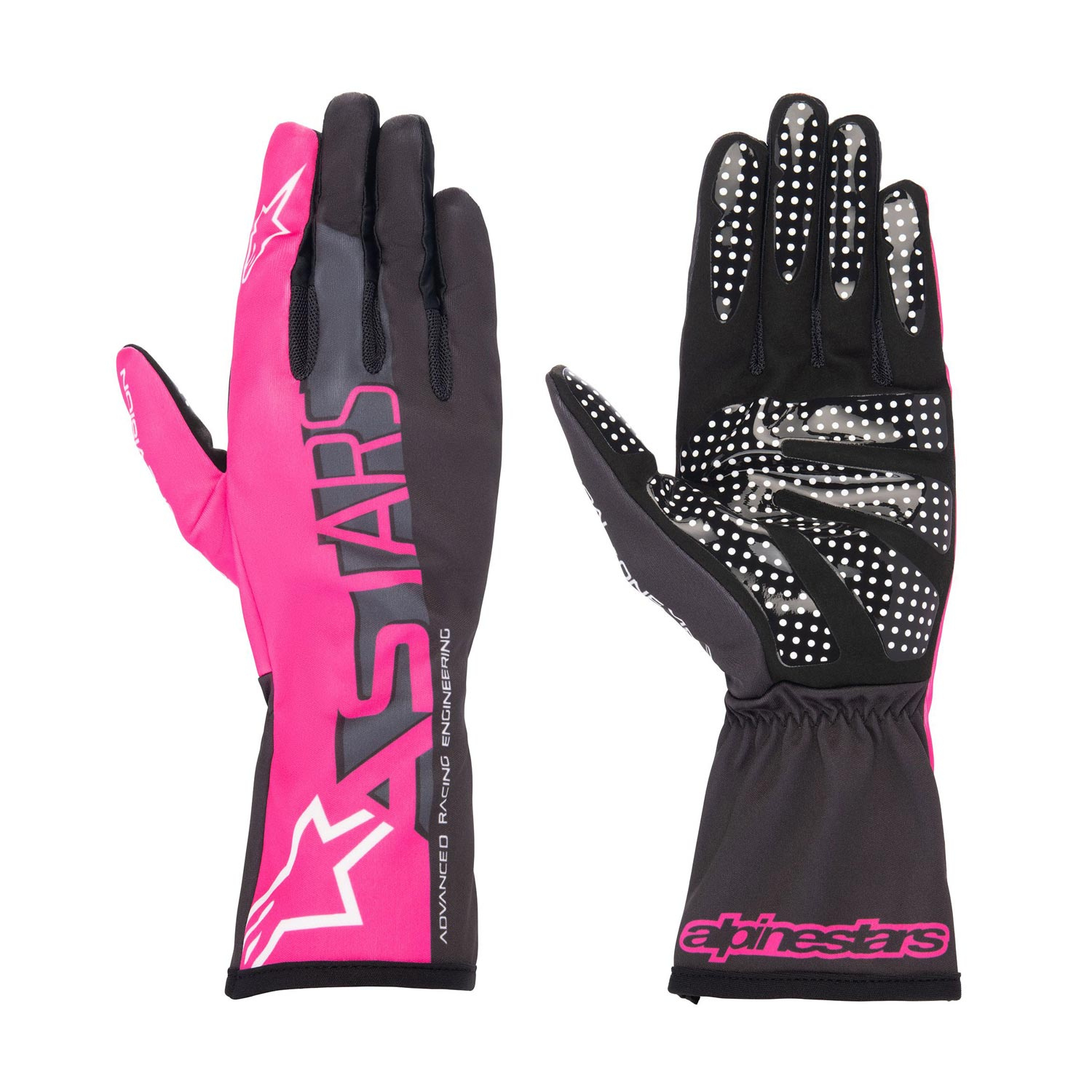 Alpinestars Italy TECH-1 K RACE V2 ADVANCE Karting Gloves Pink Pink ...