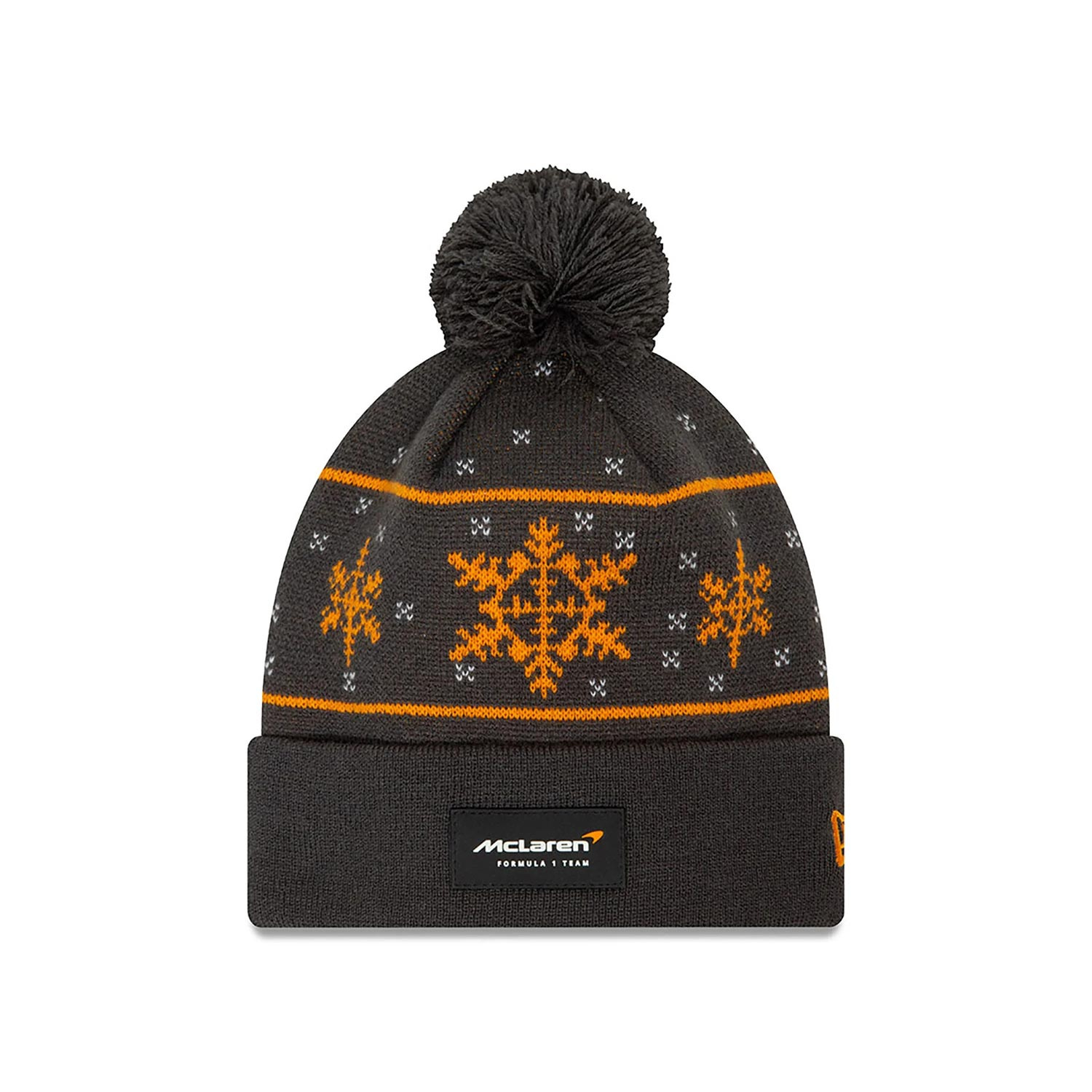 McLaren UK F1 Mens Snowflake Winter Cap anthracite | Clothing \ Winter ...