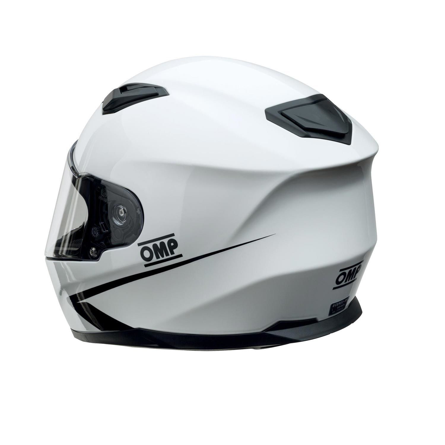 OMP Italy CIRCUIT EVO Full Face Helmet White from OMP Racing, product ...