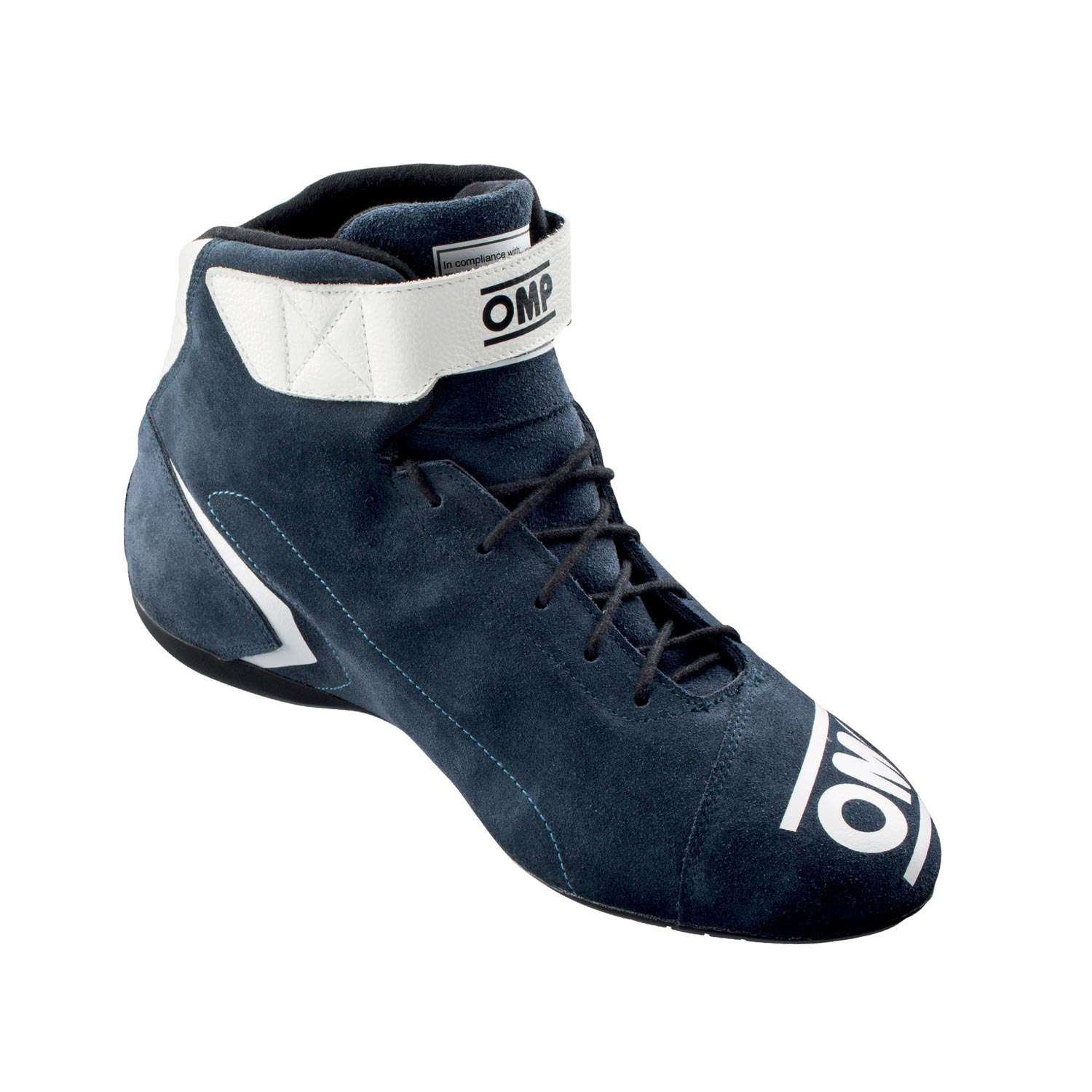 OMP Italy FIRST MY21 Racing Shoes Blue (FIA ) Navy Blue | Racewear ...