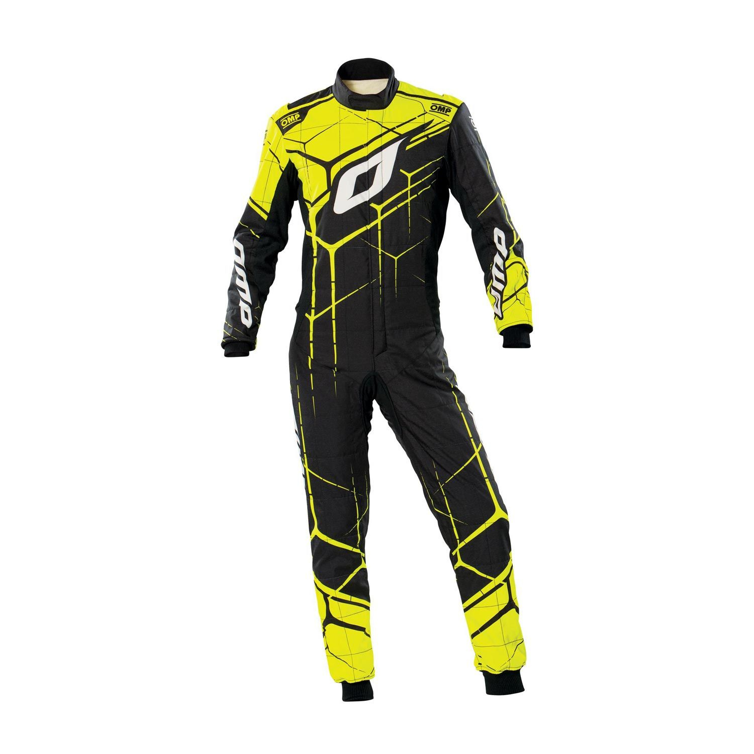 OMP Italy ONE ART MY20 Racing Suit Black/Yellow(FIA homologation ...