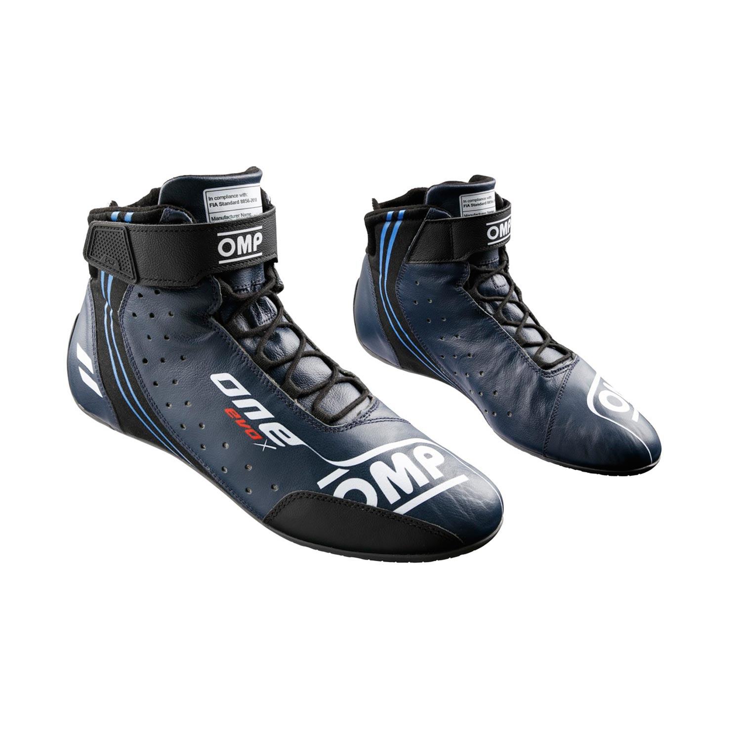 OMP Italy ONE EVO X MY24 Racing Shoes navy blue (FIA) | Racewear ...