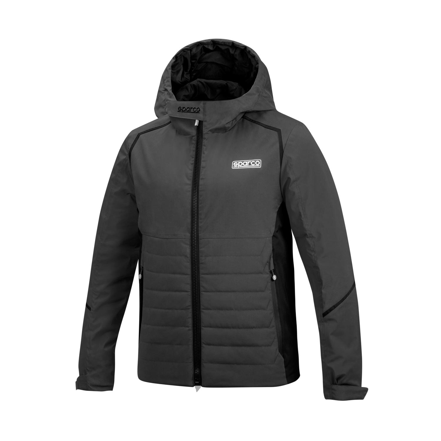 Sparco Italy MY22 Mens Winter jacket grey Grey | Clothing \ Wind ...