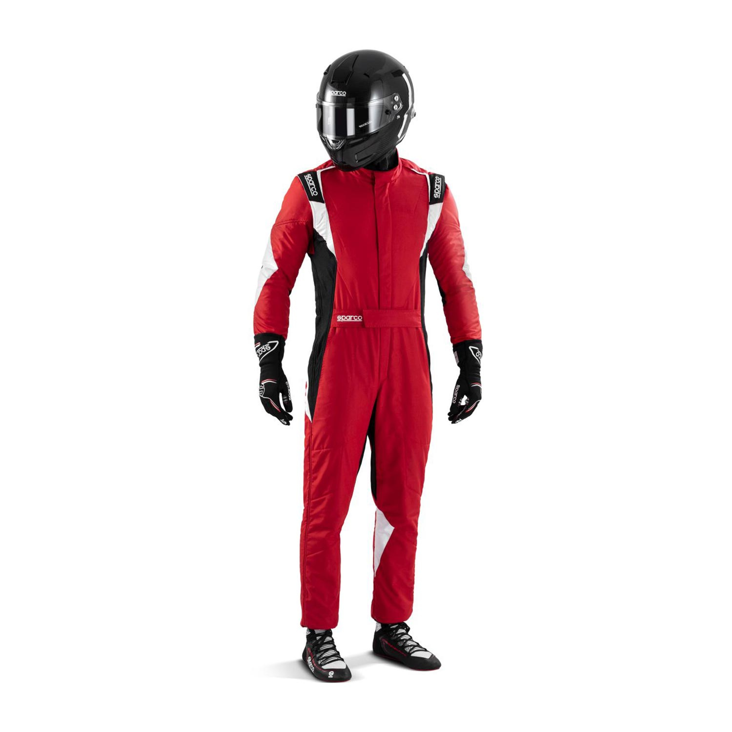 Sparco Italy SUPERLEGGERA Racing Suit red-black (FIA) Red || Black ...