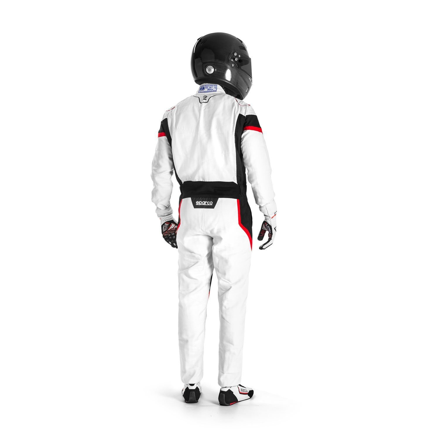 Sparco Italy Victory MY21 Race Suit white-black (FIA homologation ...