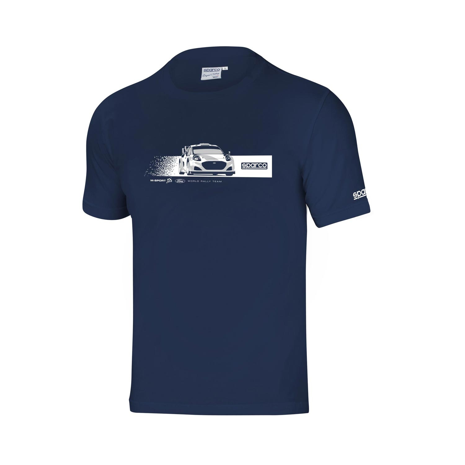 Sparco M-Sport WRT Mens Car T-shirt navy blue | Clothing \ T-shirts ...