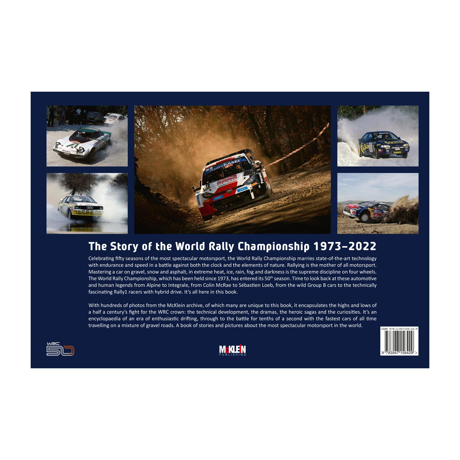 WRC 50 - Story of the World Rally Championships 1973-2022 | Accessories ...